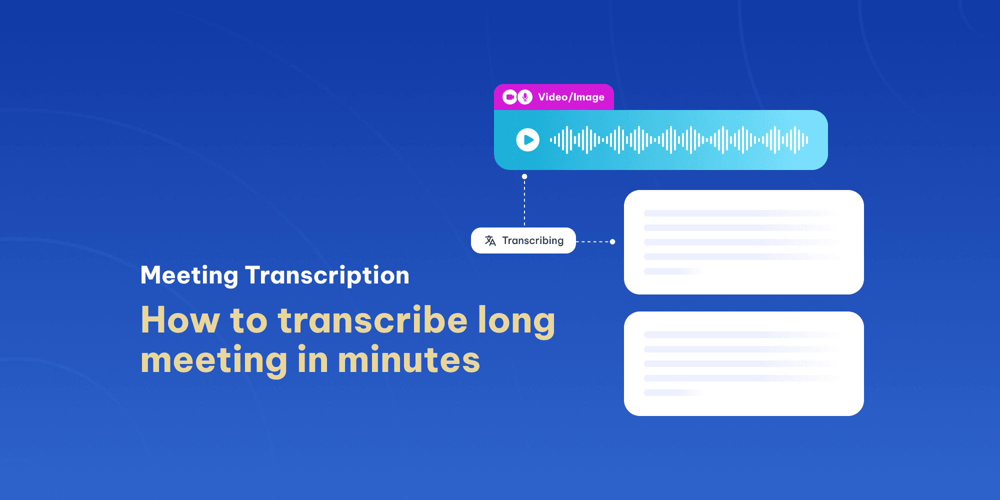 Productivity Hack: How to use AI for Instant Meeting Transcriptions ...
